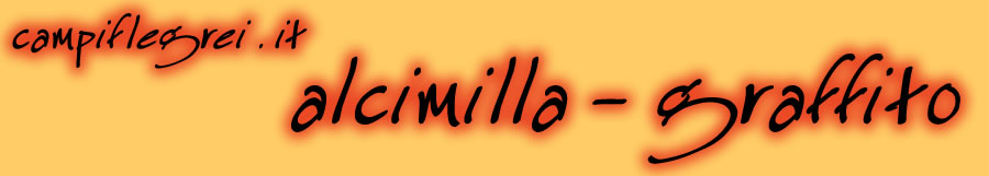 Alcimilla - Alkimila - Alkimilla - Graffito - Taberna di Pozzuoli